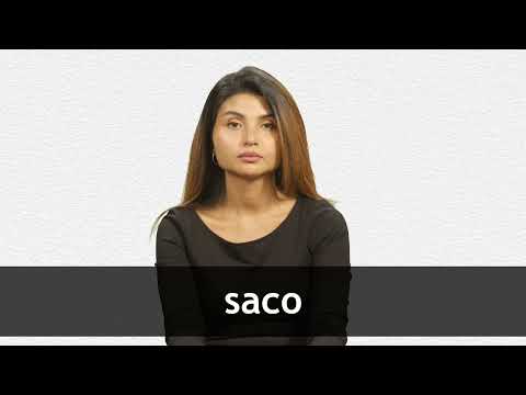 English Translation of “SACO” | Collins Spanish-English Dictionary