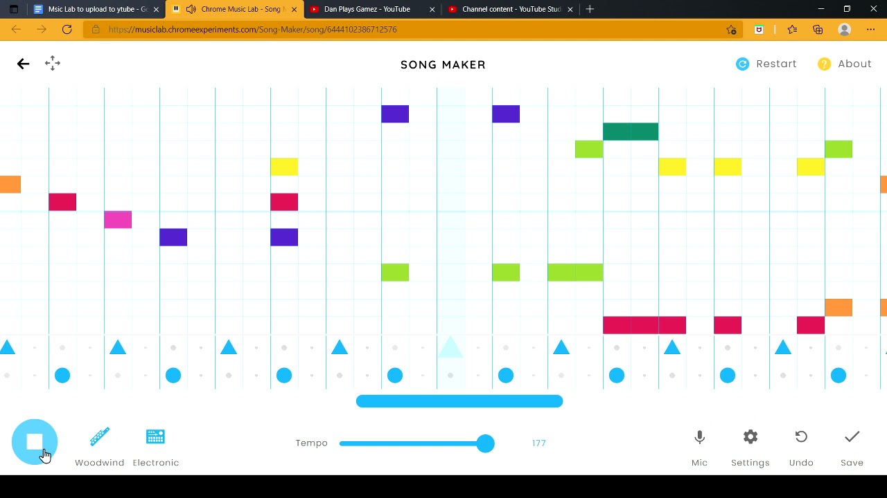 Wellerman on Chrome Music Lab - With Link