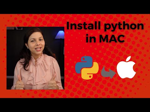 Install python in M2 MAC