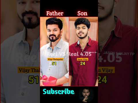 Tamil actors Telugu actors Age son 💞 | #shorts #tamil #telugu #actor #thalapathyvijay #son #father |