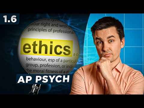 Ethical Guidelines in Psychology [AP Psychology Review Unit 1 Topic 6]