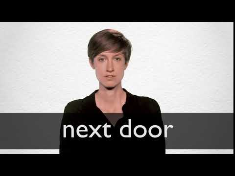 NEXT DOOR definition and meaning | Collins English Dictionary