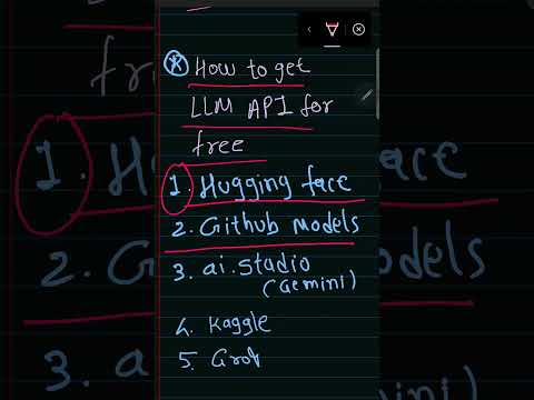 How to Free LLM API #FreeLLMApi #gemini #aiengineer #aiwebsites