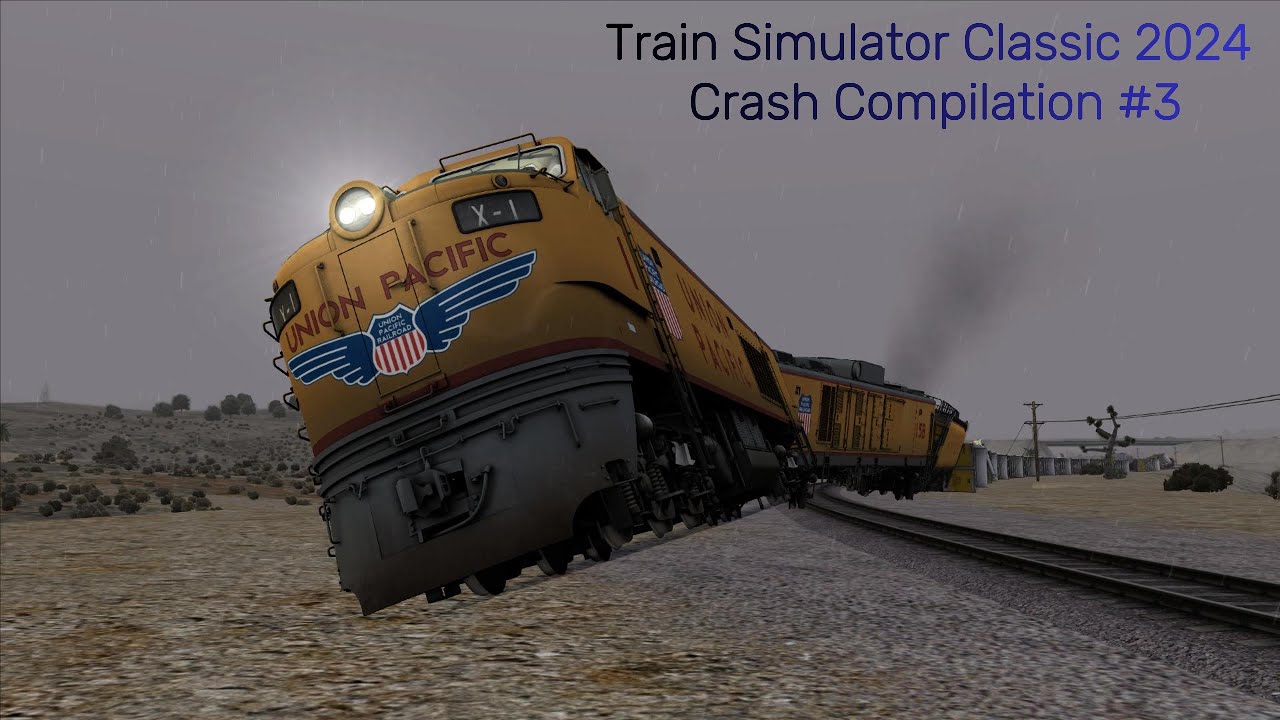 Train Simulator Classic 2024 Crash Compilation #3