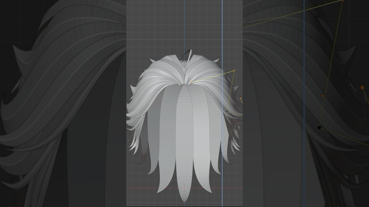 How To Make Roblox UGC Hair in Blender#roblox