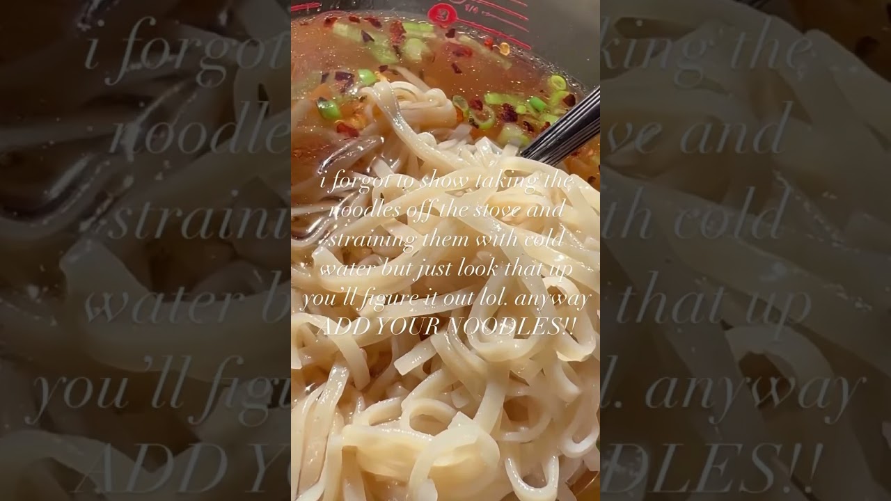 Billie Eilish's vegan noodle soup full recipe / tutorial