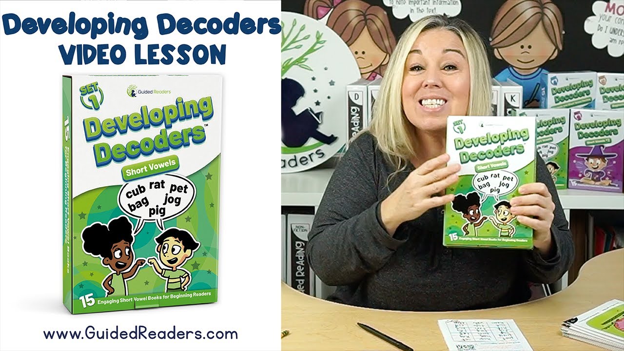 Making & Decoding Words: Developing Decoders Set 1 Lesson