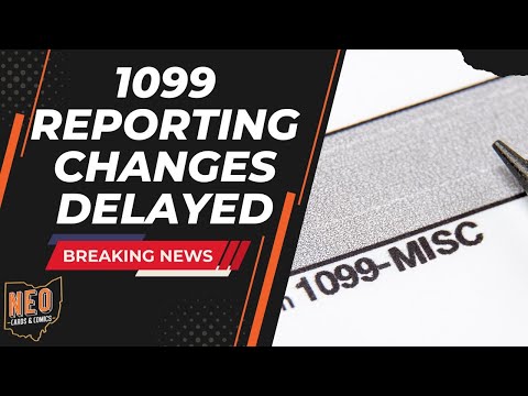IRS delays new 1099 tax reporting rule on income over $600. Sports Card world rejoices!