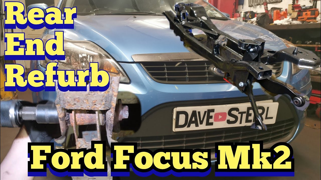 Ford Focus Mk2 Rear Subframe Refurbish. Link Arms Replacement