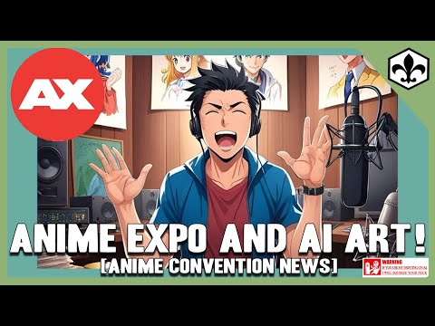 Anime Expo and AI Art! [Anime Convention News]