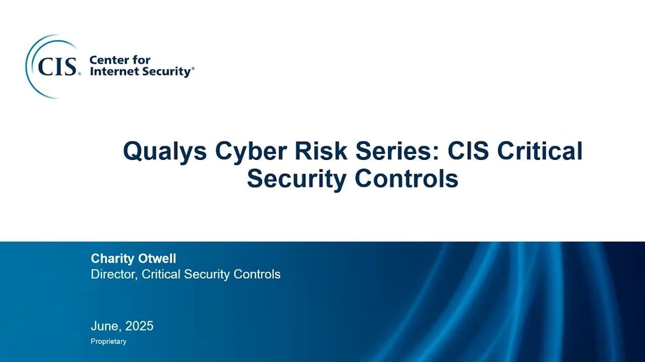 CIS Controls – The Smart Starting Point for Cyber Risk Reduction