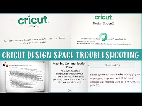 SOLVED: Fix Common Cricut Design Space Software Errors | Troubleshooting Guide for Windows Users