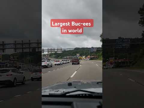 Largest Buc-ees in the world at Sevierville, TN. #bucees #Sevierville #shorts #smokeymountains