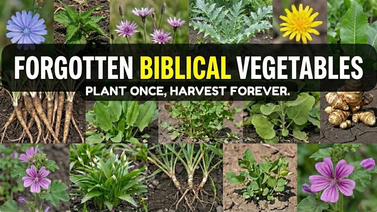 20 Forgotten Biblical Vegetables That Grow Like Weeds