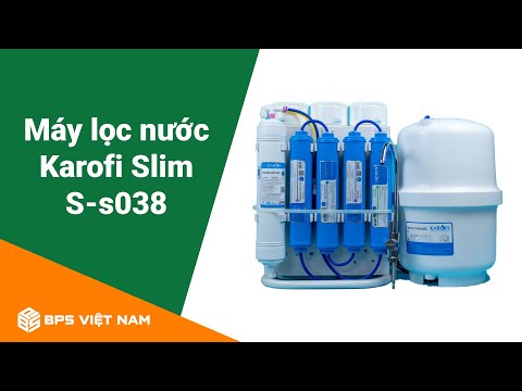[Cận cảnh] Máy lọc nước Karofi Slim S-s038 - 8 lõi để gầm | BPS Việt Nam