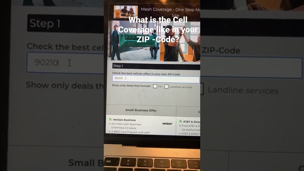 Check the Cellular Coverage in your ZIP-Code, all Carriers included