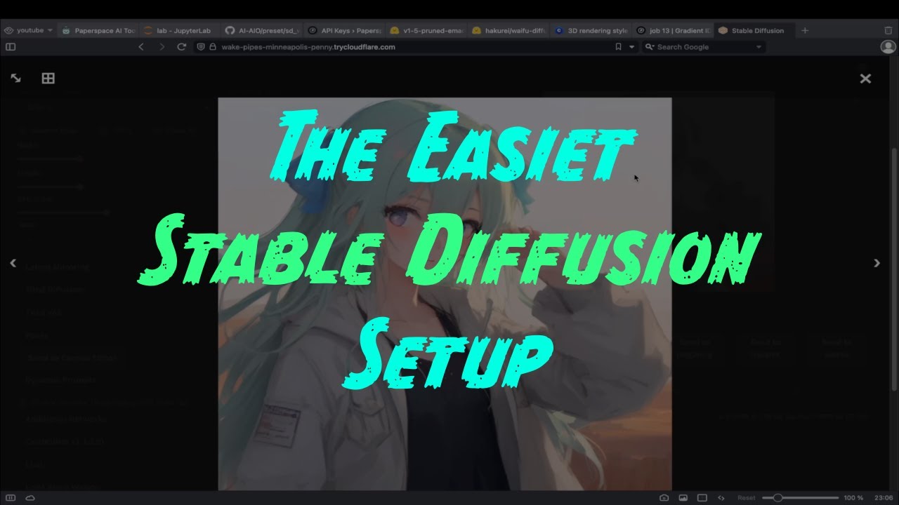 Get Stable Diffusion WebUI Running in One Click | Paperspace Gradient
