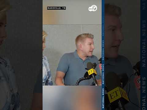 "Oh you must be CNN": Todd Chrisley reacts to reporter asking if he as any remorse for his actions