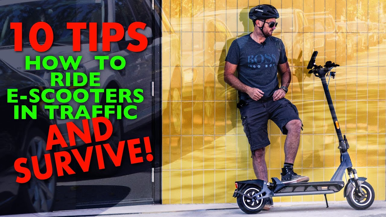 Mastering Electric Scooter Safety with Barry: Navigating City Streets Like a Pro!