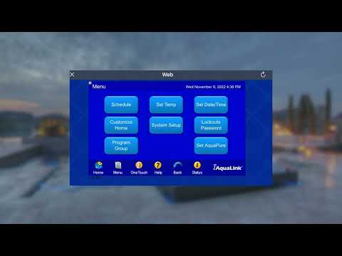 iAquaLink Control App: How To Schedule Equipment Using WebTouch