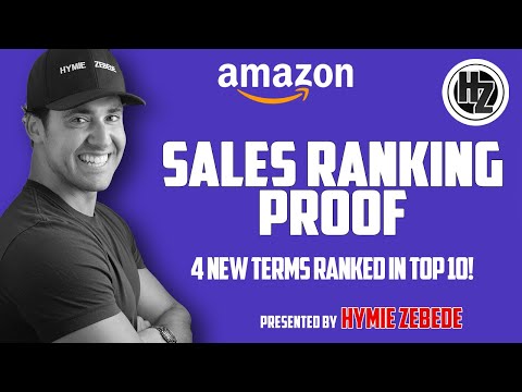 My Amazon Sales Ranking Secrets Revealed - 4 New Top 10 Terms!
