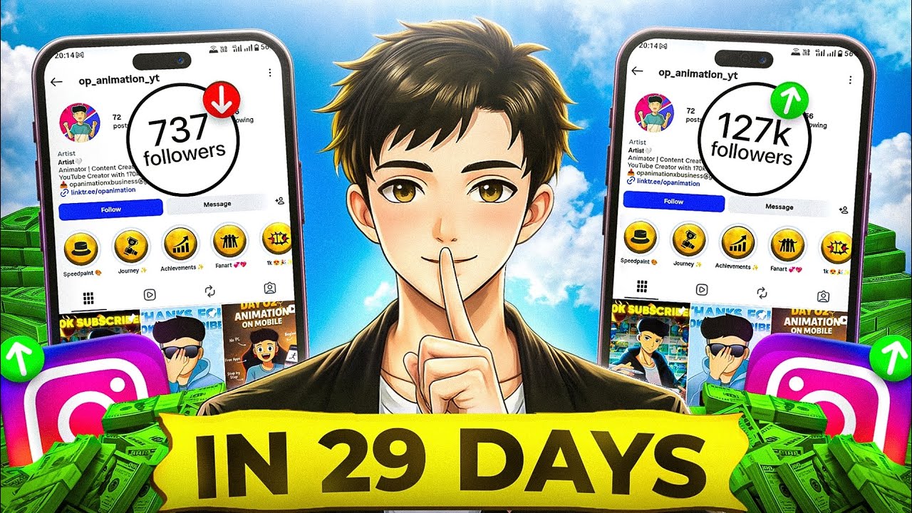 I Tried Instagram Growth Challenge for 29 Days || (Honest Results) 
