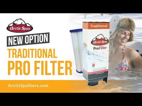 Traditional Pro Filter, another option for the Progressive Filters for 2020 and newer Arctic Spas