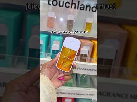 the viral touchland hand sanitizers we all love just dropped BODY MISTS $20 each at sephora and