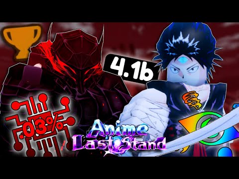 Evolving The Ultimate .03% GUTS & HIEI In *NEW* Anime Last Stand Update 63!
