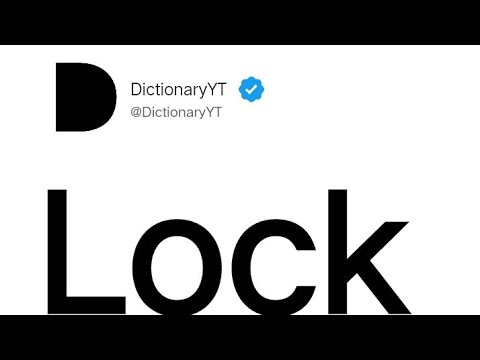 Lock Meaning in English