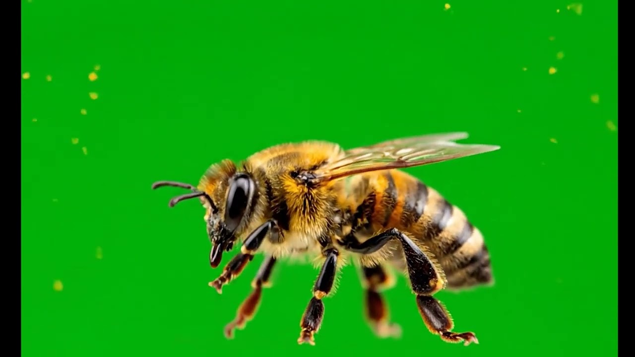 🐝 VFX Green Screen Bee & Hornet – FREE GREEN SCREEN