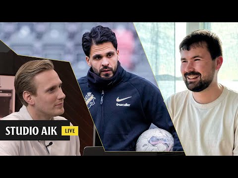 Studio AIK Live: Zinar Spindari & Axel Franzén | AIK Fotboll