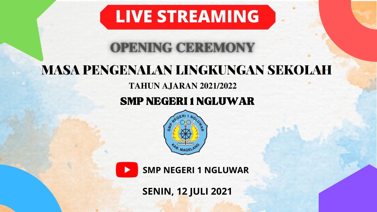 MASA PENGENALAN LINGKUNGAN SEKOLAH (MPLS) HARI PERTAMA PEMBUKAAN