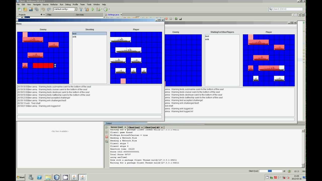 Battleship Evolution (Java Game)