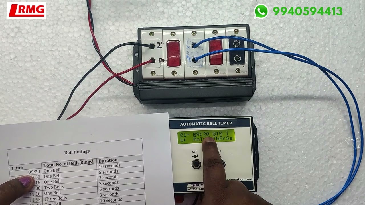School/College Bell Timer (English Version)