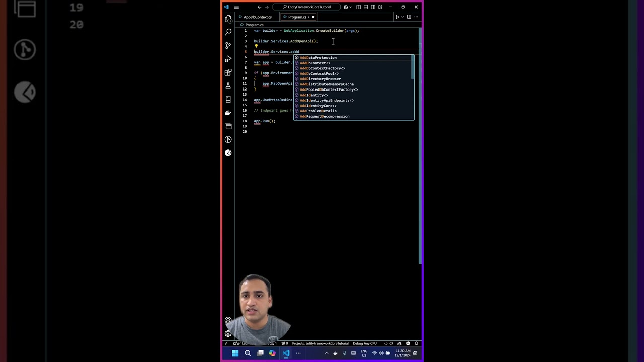 5. DBContext in entity framework core | Entity Framework Core Tutorial
