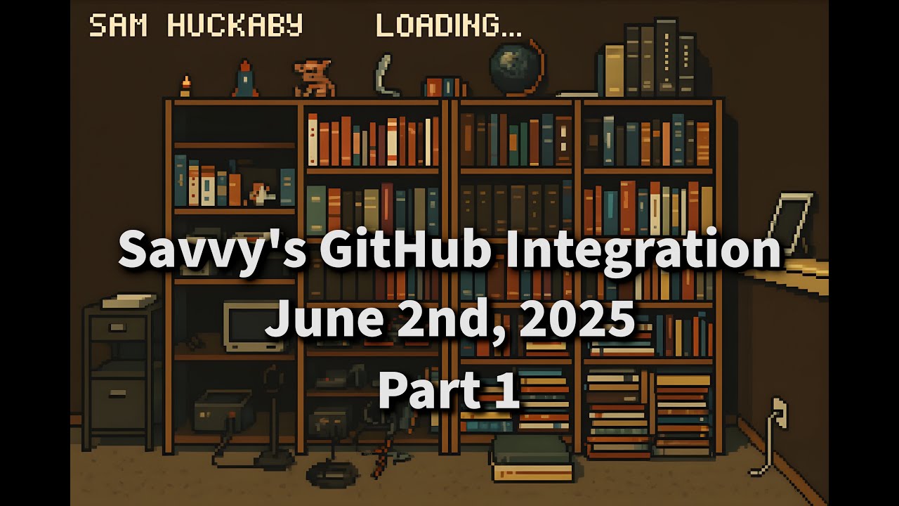 Savvy GitHub integration - finishing up basic error handling (part 1)