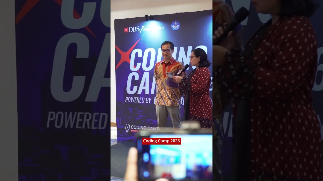 Recap Peluncuran Coding Camp 2026 powered by DBS Foundation