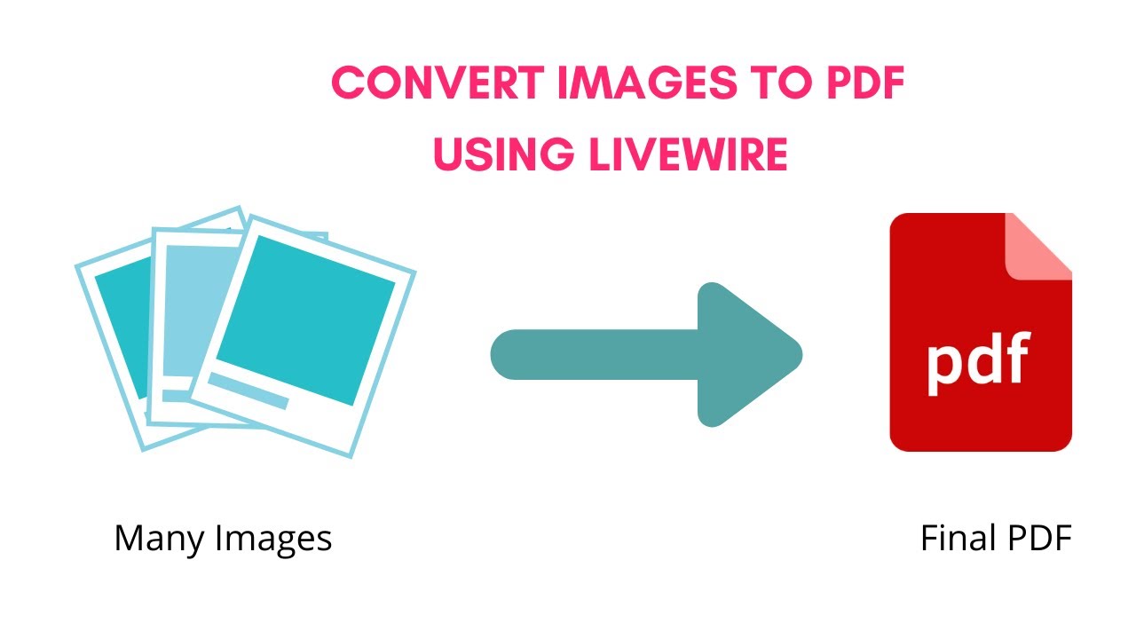 Livewire Images to PDF Converter