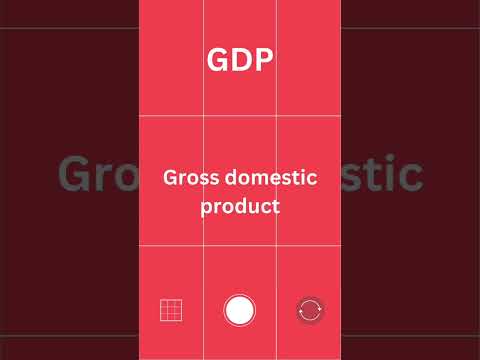 What is the Full form of 'GDP'