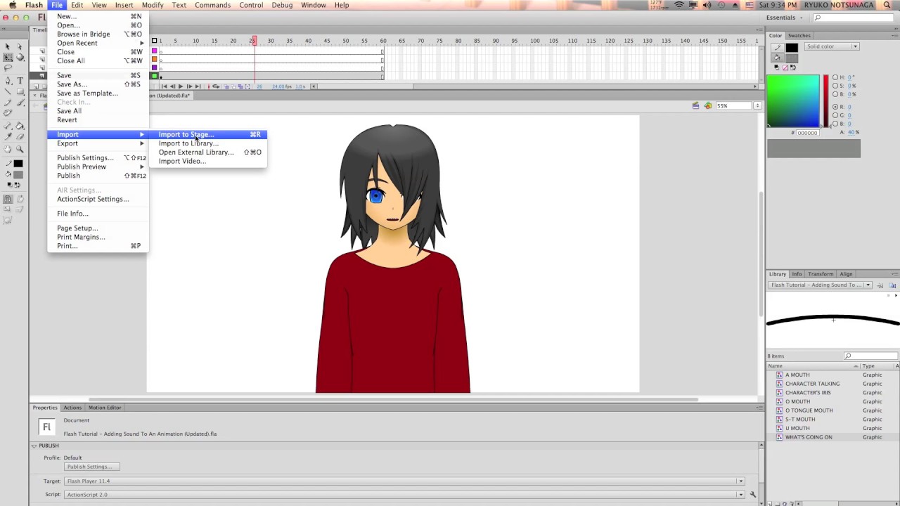 Flash Tutorial: In-Depth Audio Tutorial