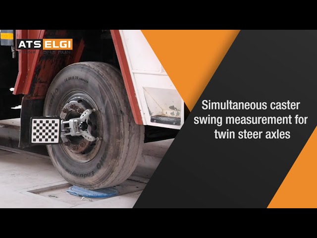 3D Wheel Alignment - Ats Elgi Commercial Vehicle 3D Wheel Aligner ...