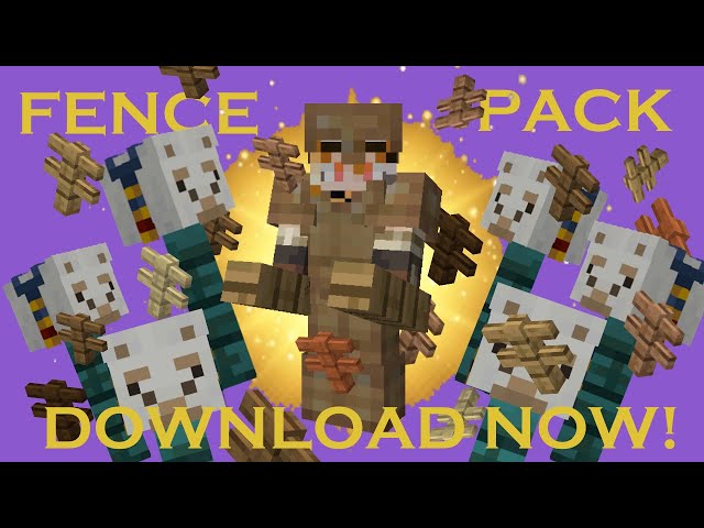Fence Pack Minecraft Texture Pack