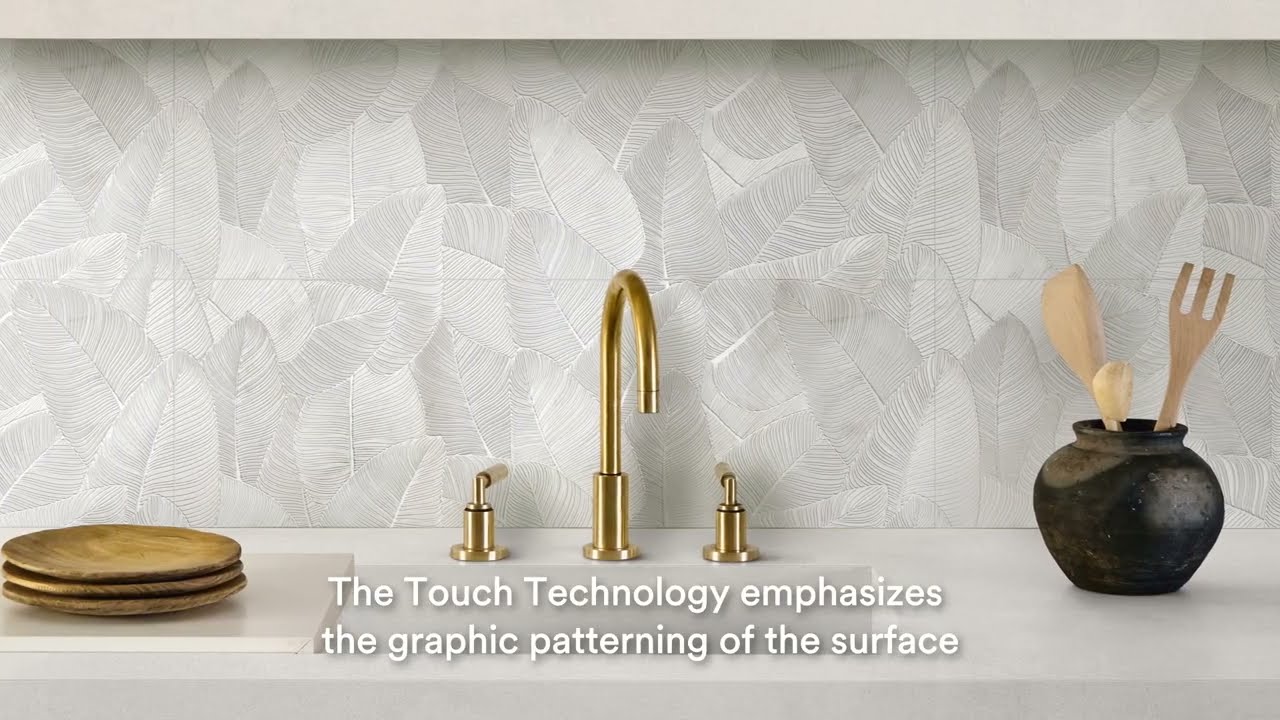 Marazzi Fabula Wall - Marble effect cladding and 3D decorations