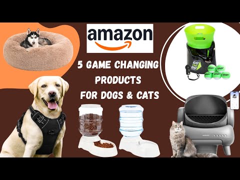 5 Game Changing Amazon Product for DOGS And CATS | #amazon #petproducts