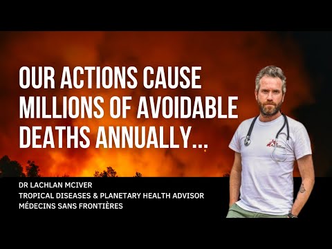 The Ultimate Emergency - Dr. Lachlan McIver at WEM23 on Climate Change as a Planetary Health Crisis