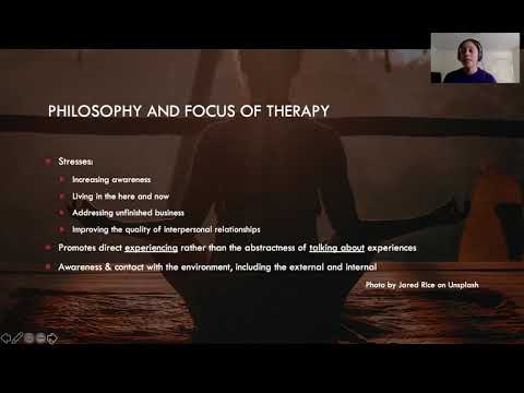 Gestalt Therapy: Philosophy and Assumptions
