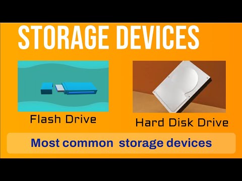 The Main Storage Devices