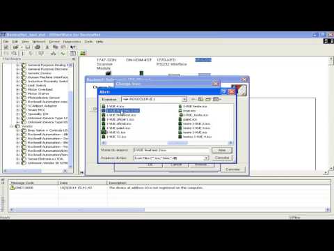 I-VUE - Instalation and Configuration in a DeviceNet Nework