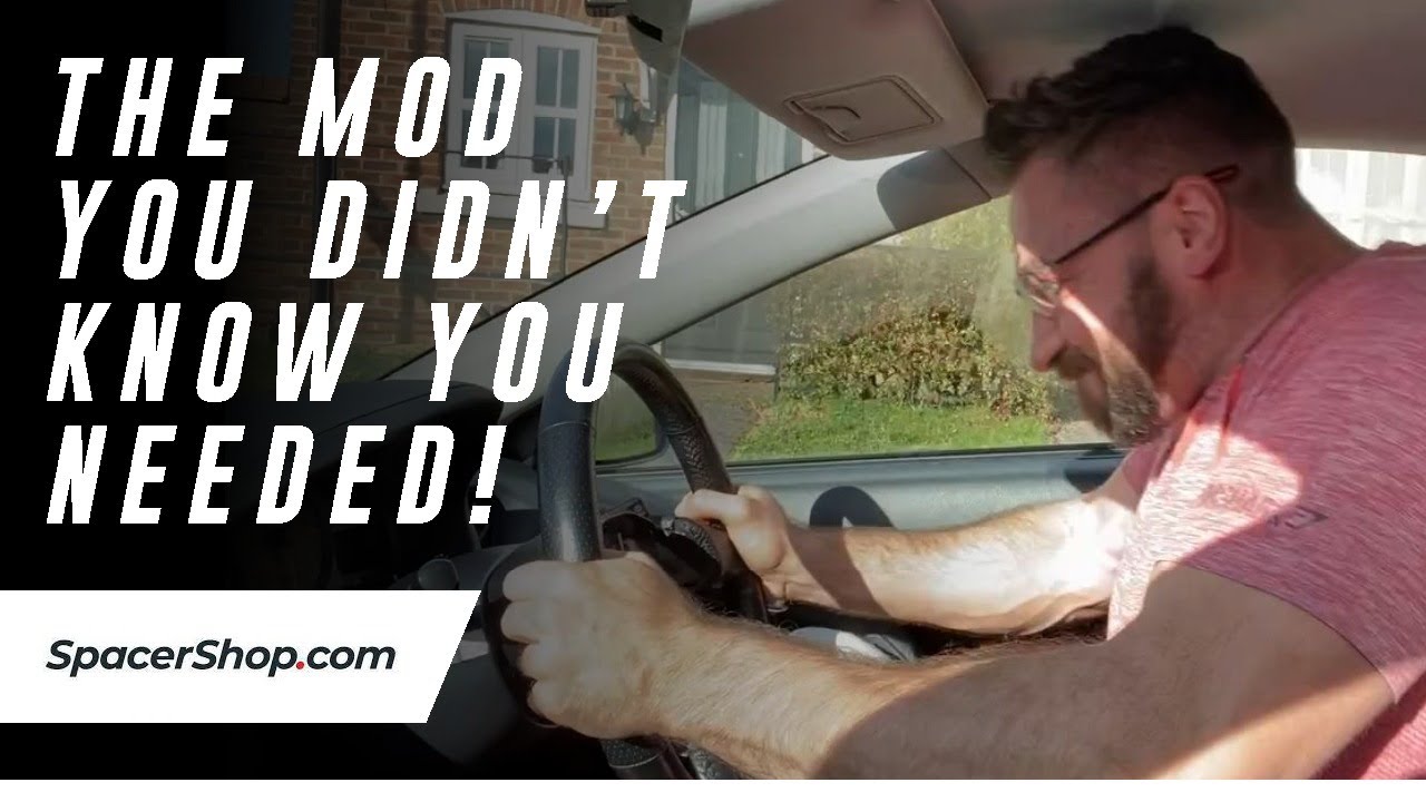 The mod you didn't know you needed! // Steering wheel spacer